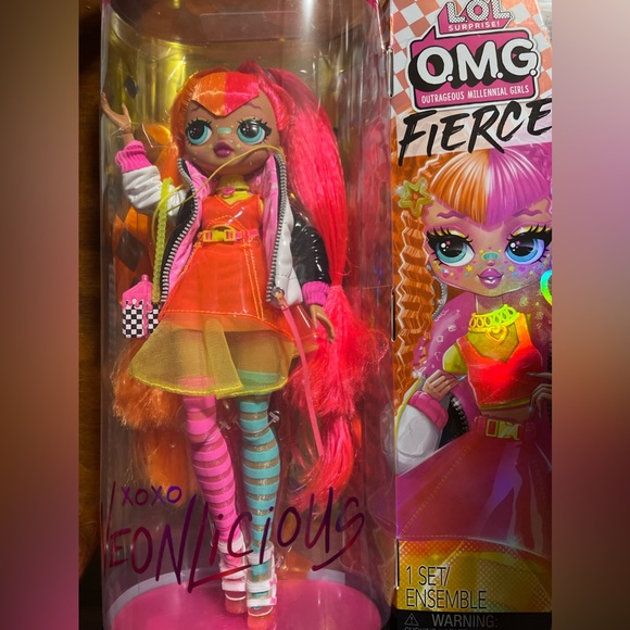 L.O.L. Surprise! | Toys | Lol Surprise Omg Fierce Neonlicious Fashion ...
